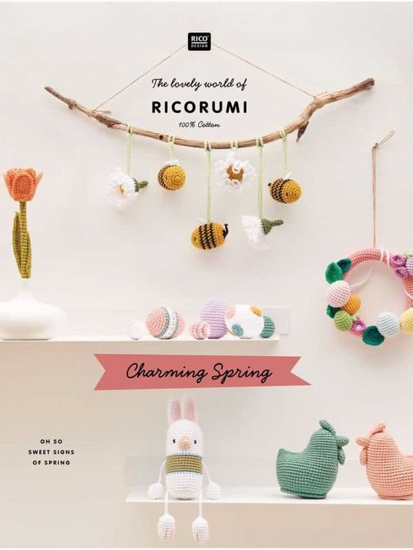 Patterns- Crochet- Charming Spring - Ricorumi - Duttons for Buttons